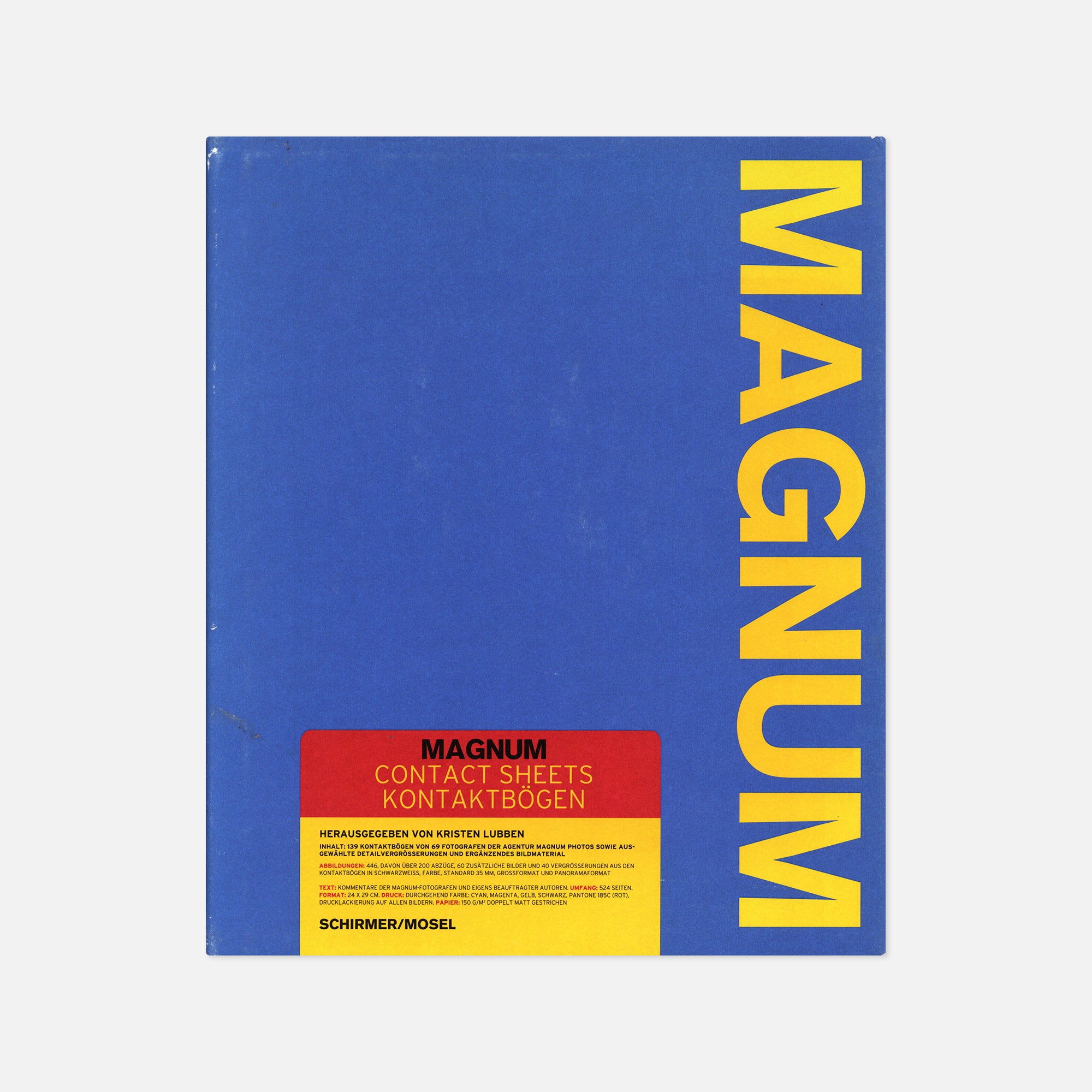 Kristen Lubben — Magnum Contact Sheets (German ed.) – Wolf Books